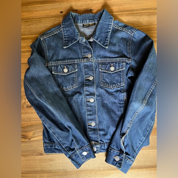 Mango | Jackets & Coats | Vintage 9s Mango Denim Jacket From Spain Size ...